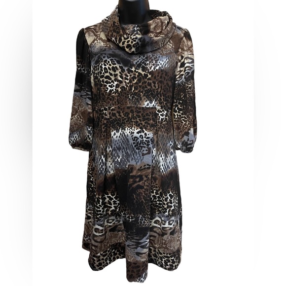 new directions | Dresses | New Direction Jungle Print Dress | Poshmark